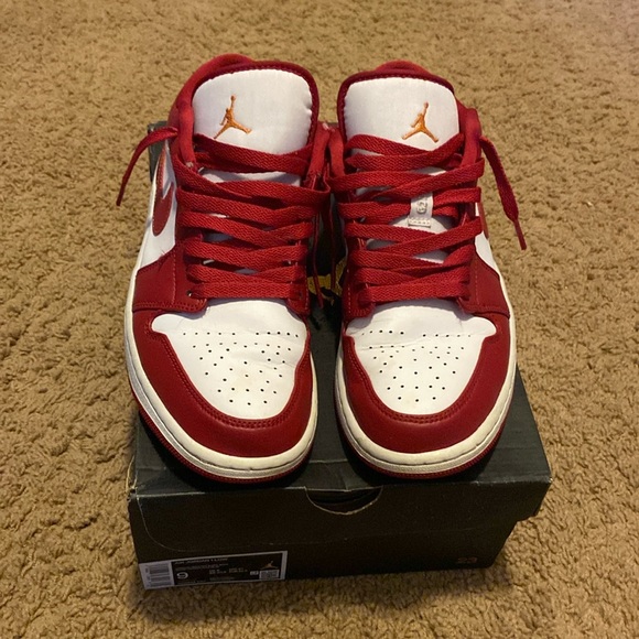 Jordan | Shoes | Air Jordan Low Cardinal Red | Poshmark